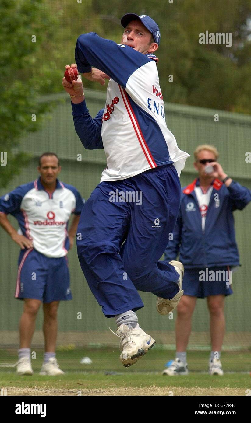 EDITORIAL USE ONLY - NO COMMERCIAL USE: England cricketer Craig White ...