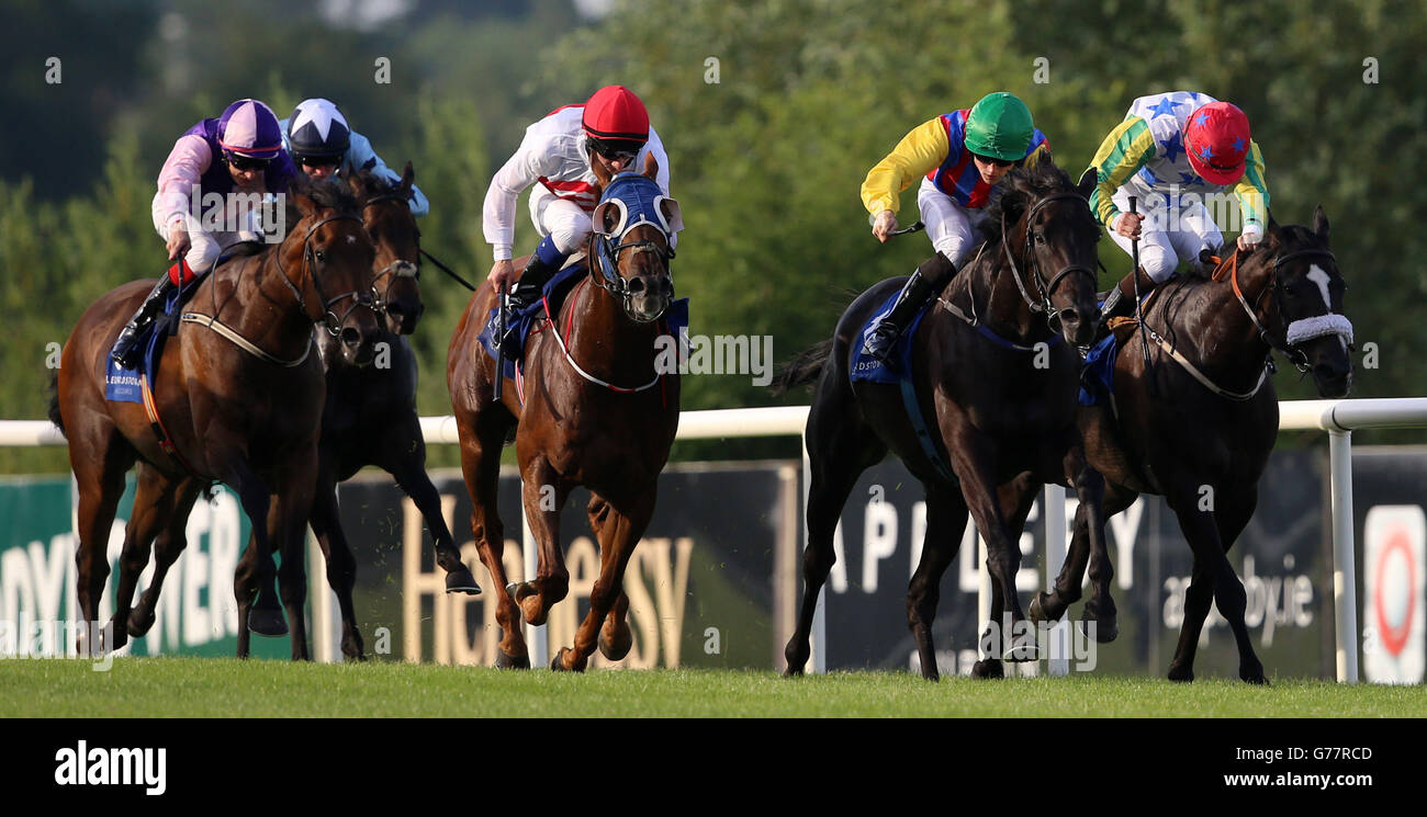 The Dancing Lord (2nd right) ridden by Gary Halpin wins The ...
