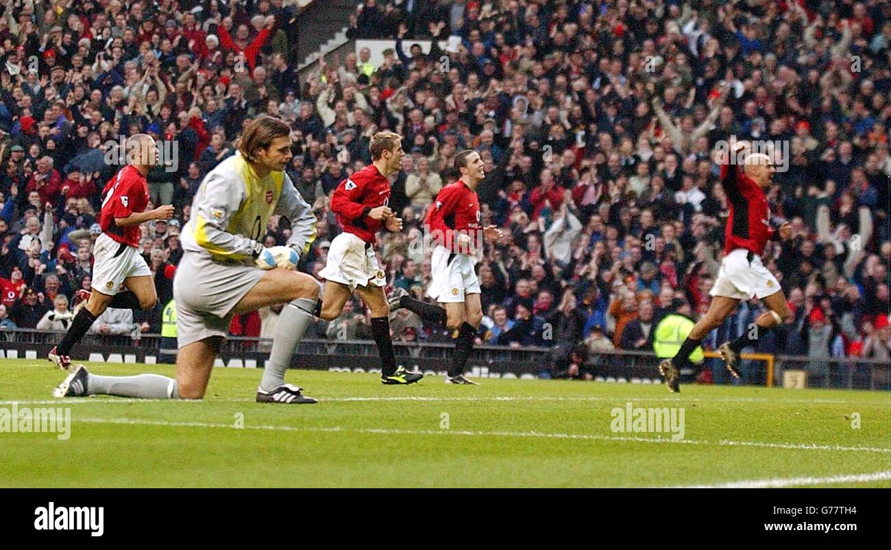 Manchester manchester united won the game 2 0 hi-res stock photography ...