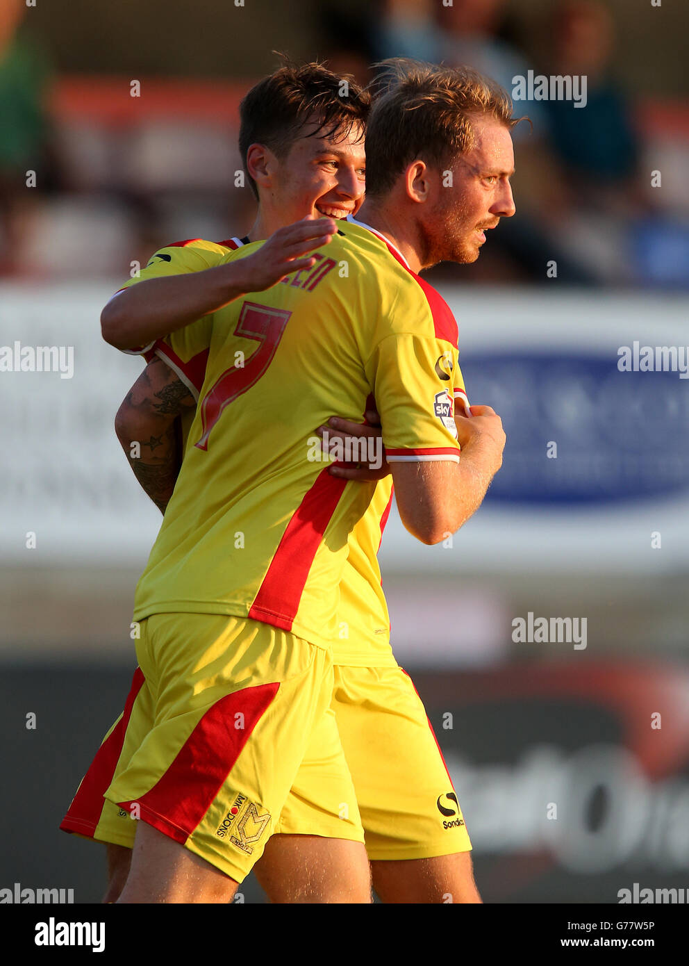 Soccer - Pre Season Friendly - Dagenham & Redbridge v MK Dons - The ...