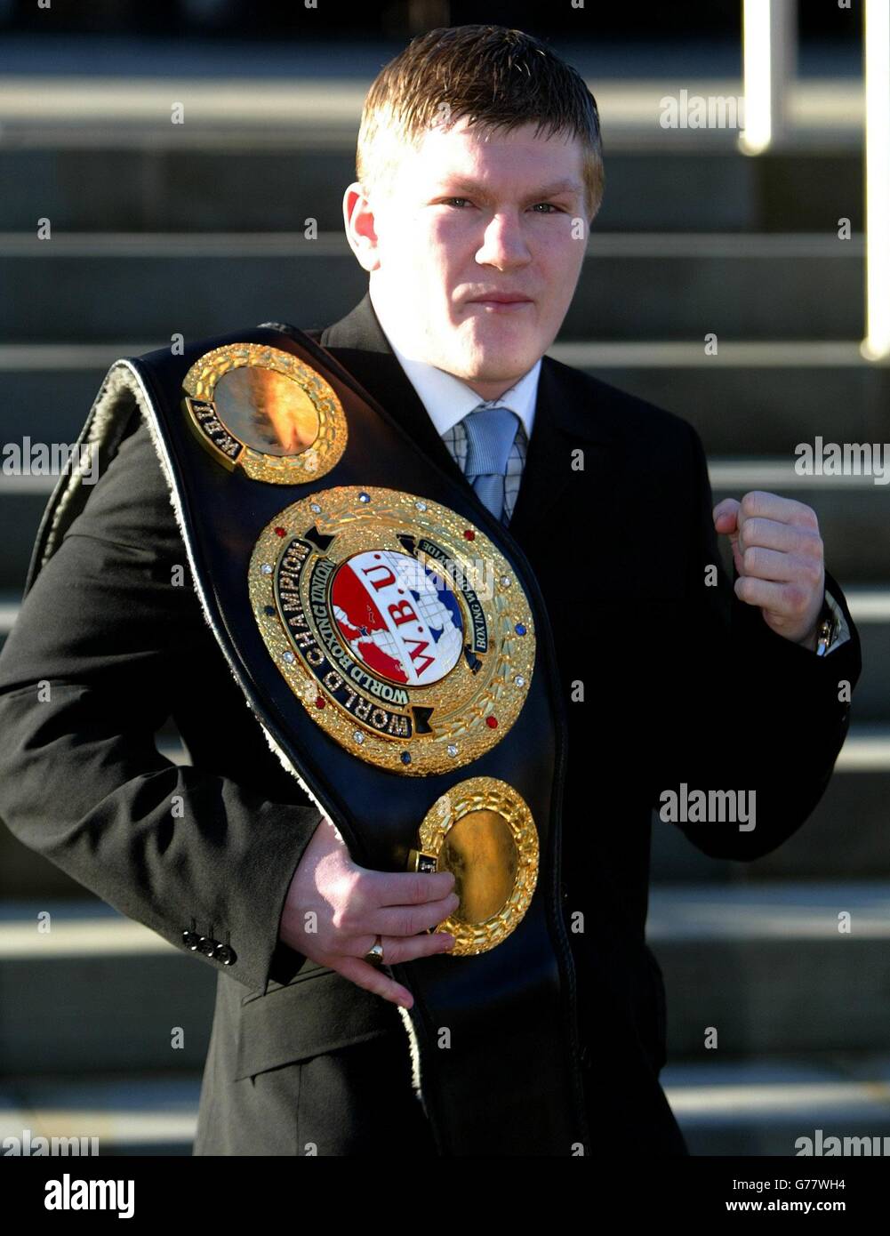 World wbu boxing light welterweight champion hi-res stock photography ...