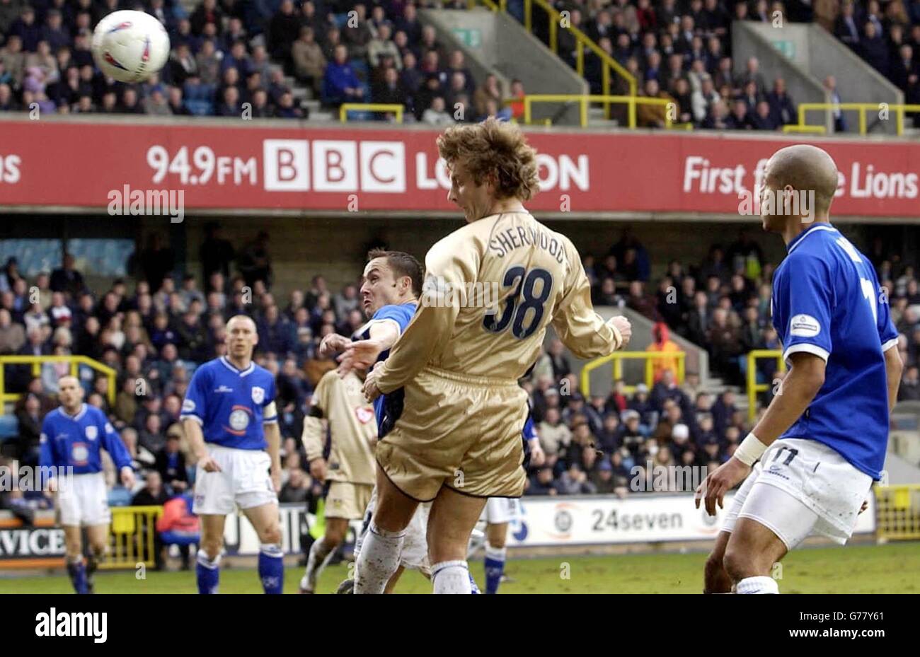 MILLWALL V PORTSMOUTH Stock Photo - Alamy