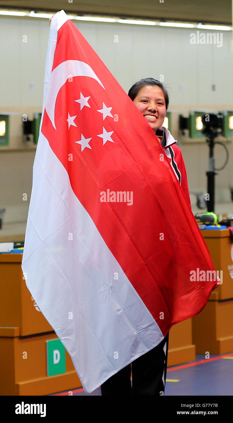 Singapore's Shun Xie Teo celebrates winning the Gold Medal in the final ...