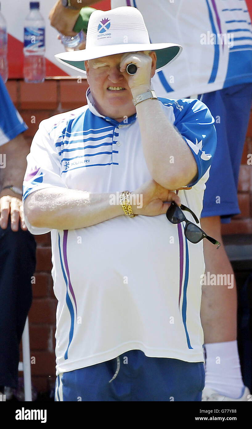 Scotland's Robert Conway during the Para-Sport Mixed Pairs at the ...