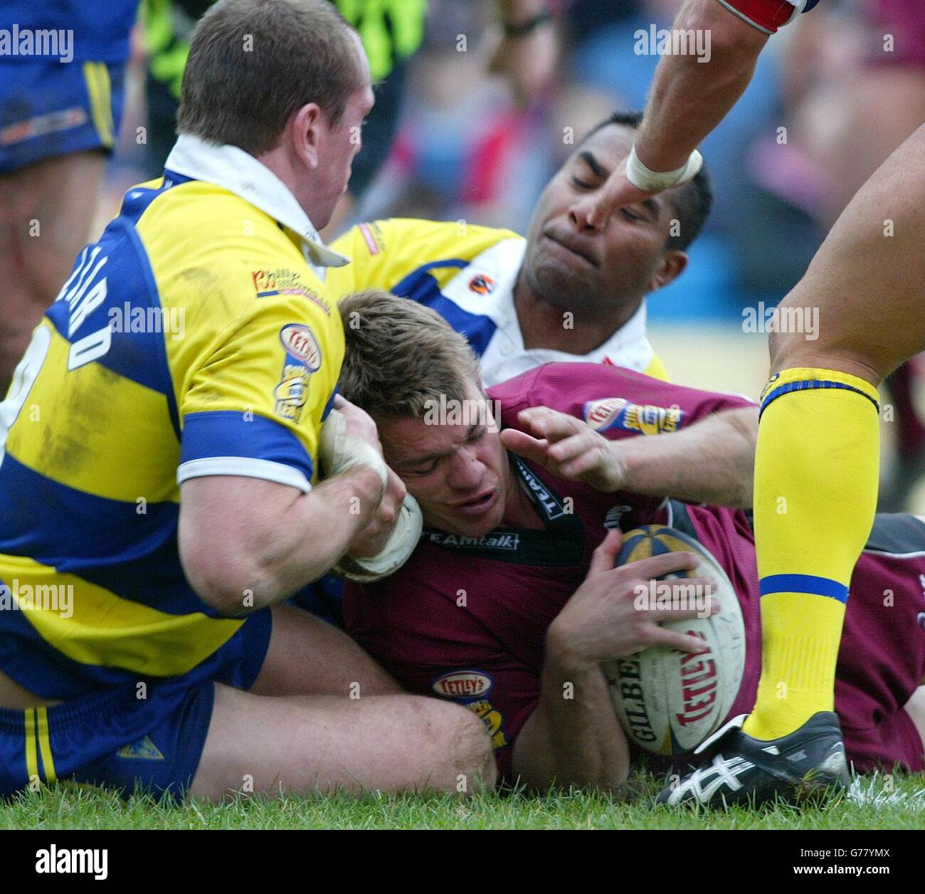 Warrington v Leeds Stock Photo - Alamy