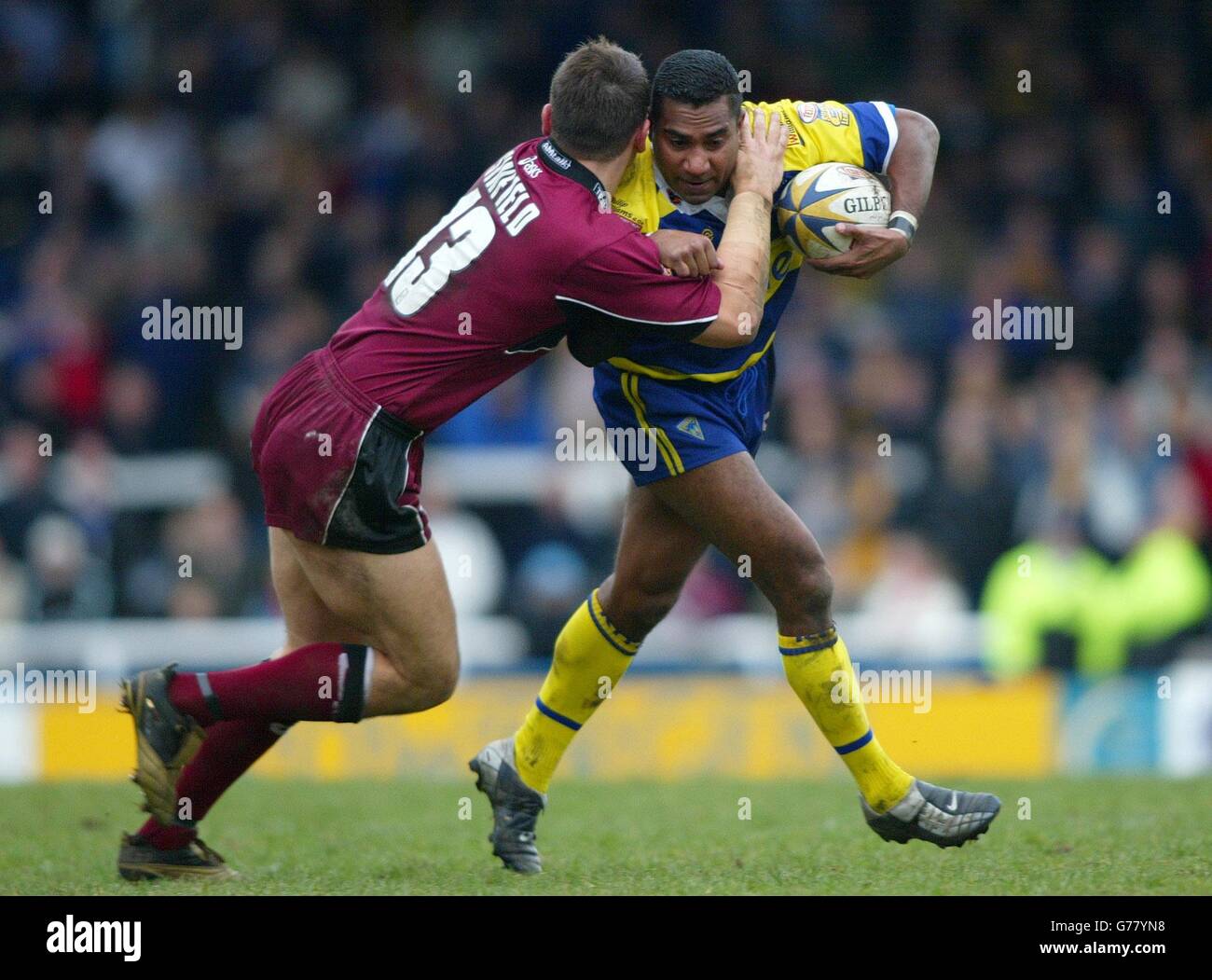 Warrington v Leeds Stock Photo - Alamy
