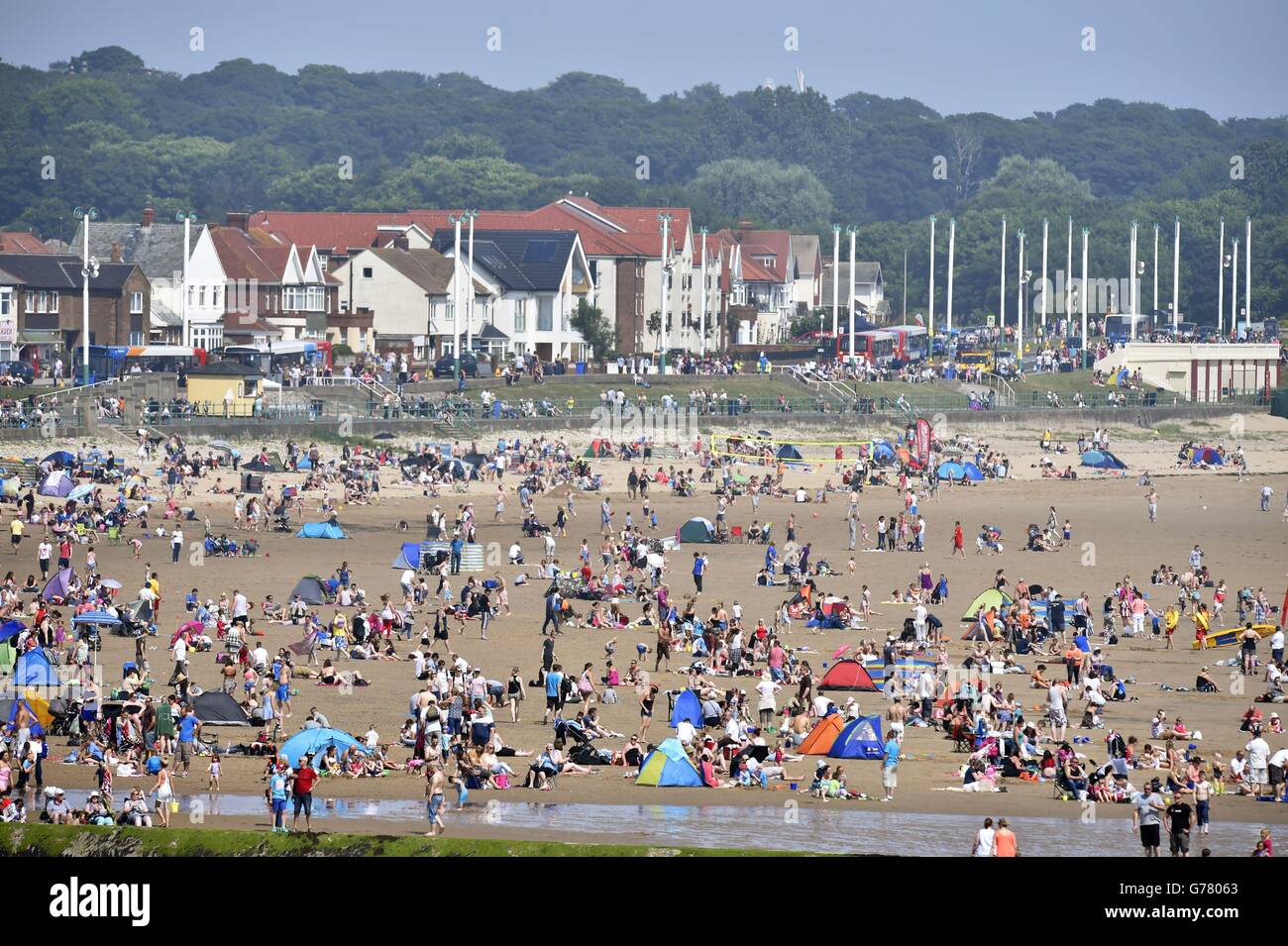 Summer weather July 26th Stock Photo - Alamy