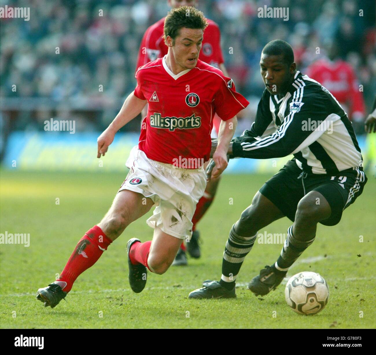 Football action titus bramble scott parker hi-res stock photography and ...