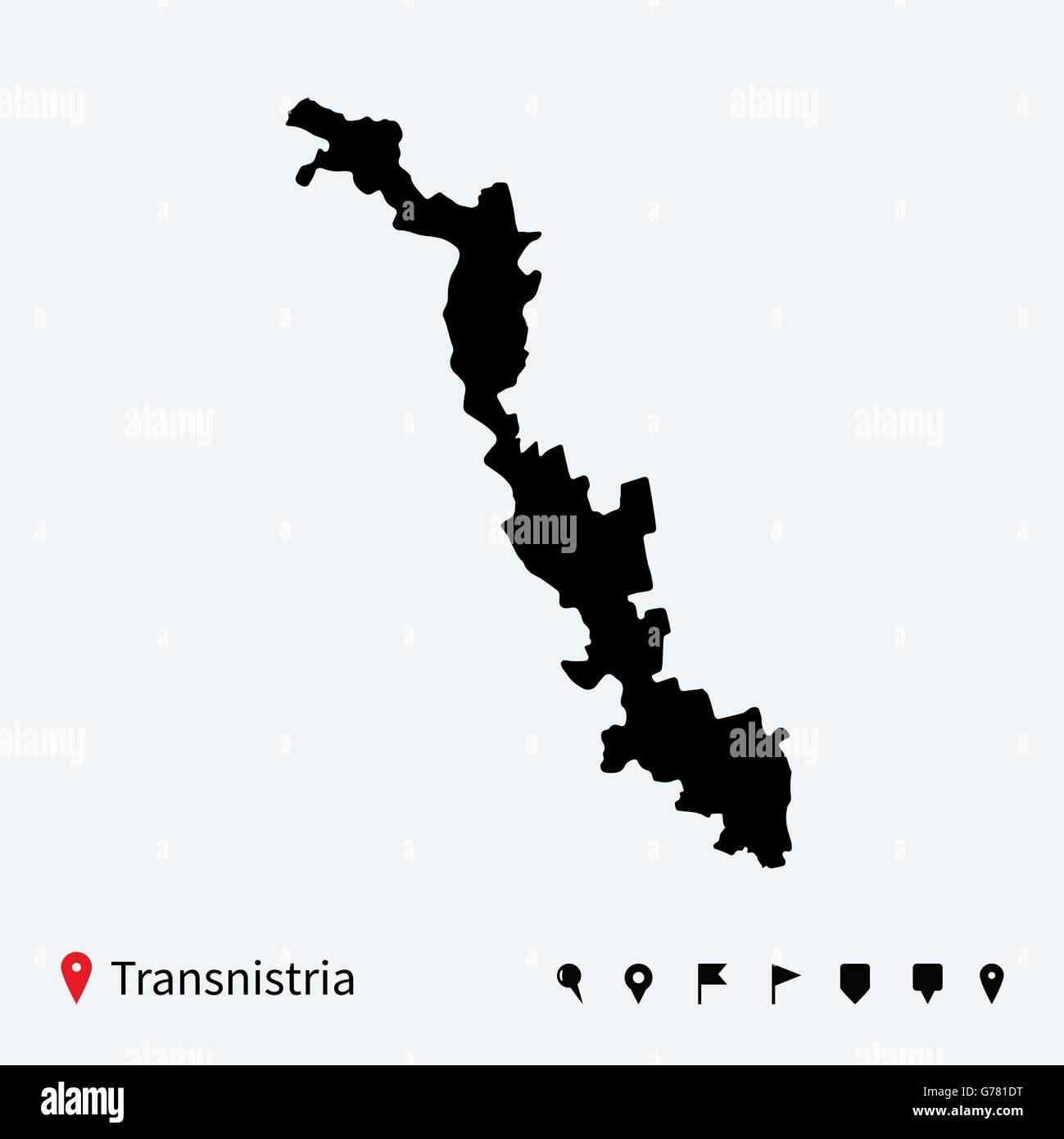 Transnistria map hi-res stock photography and images - Alamy