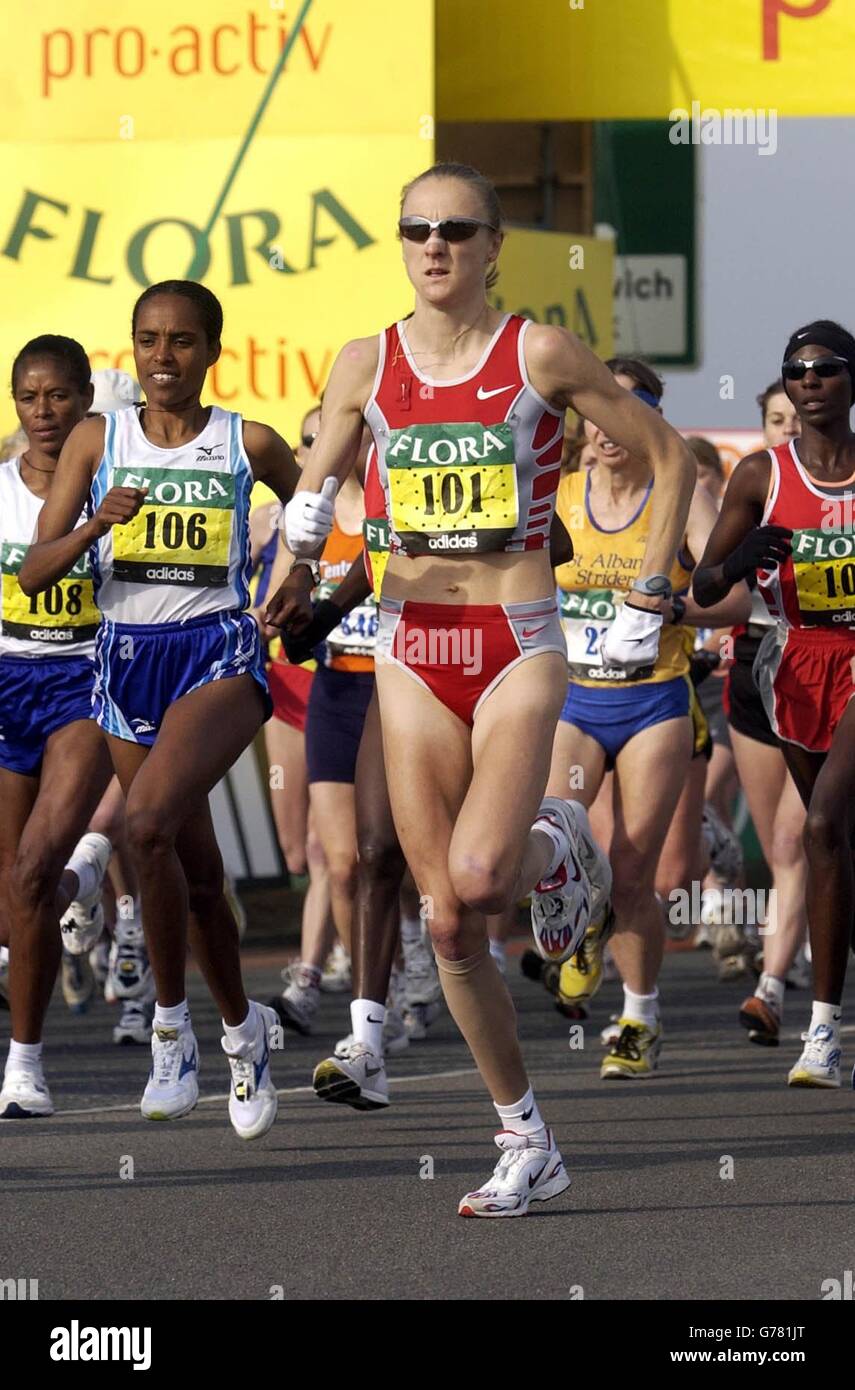 Radcliffe - london Marathon Stock Photo - Alamy