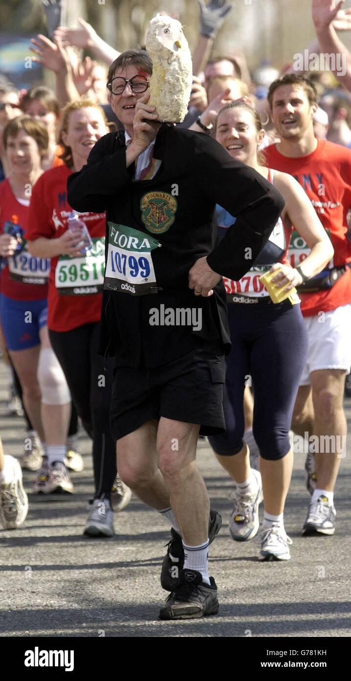 Fun Runners - London Marathon Stock Photo - Alamy