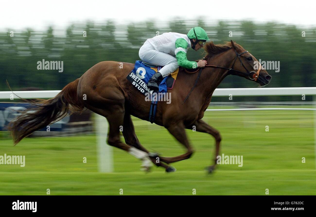 Newbury Racing - Striking Ambition Stock Photo - Alamy