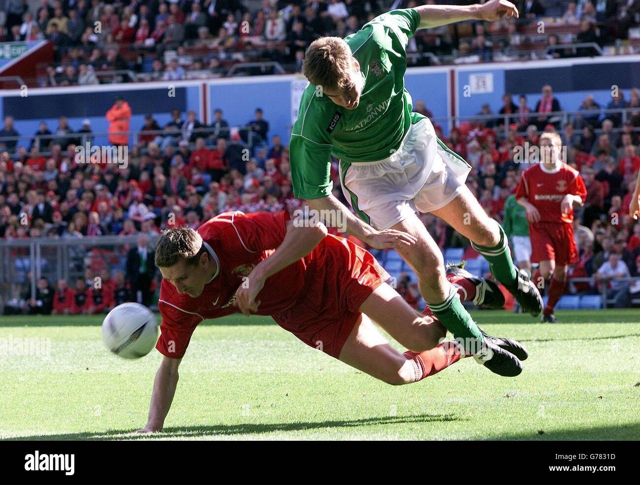 FA Trophy Final 2003 Stock Photo - Alamy