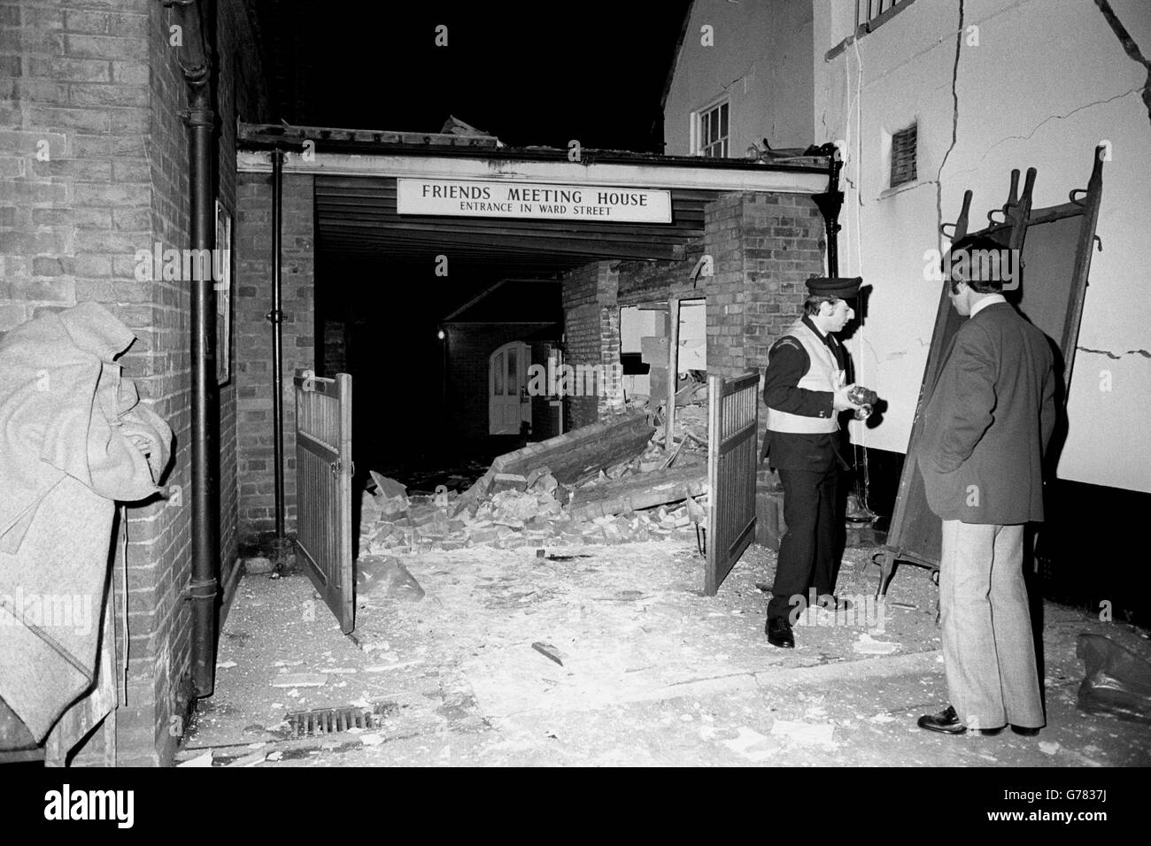 One of two pubs in guildford which suffered bomb explosions hi-res ...