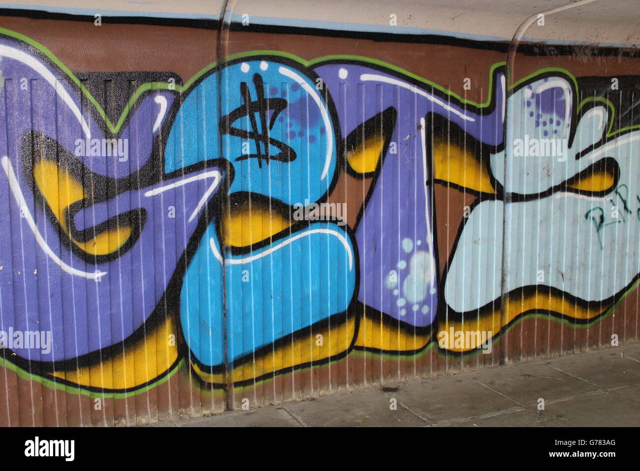 Graffiti on underpasses hi-res stock photography and images - Alamy