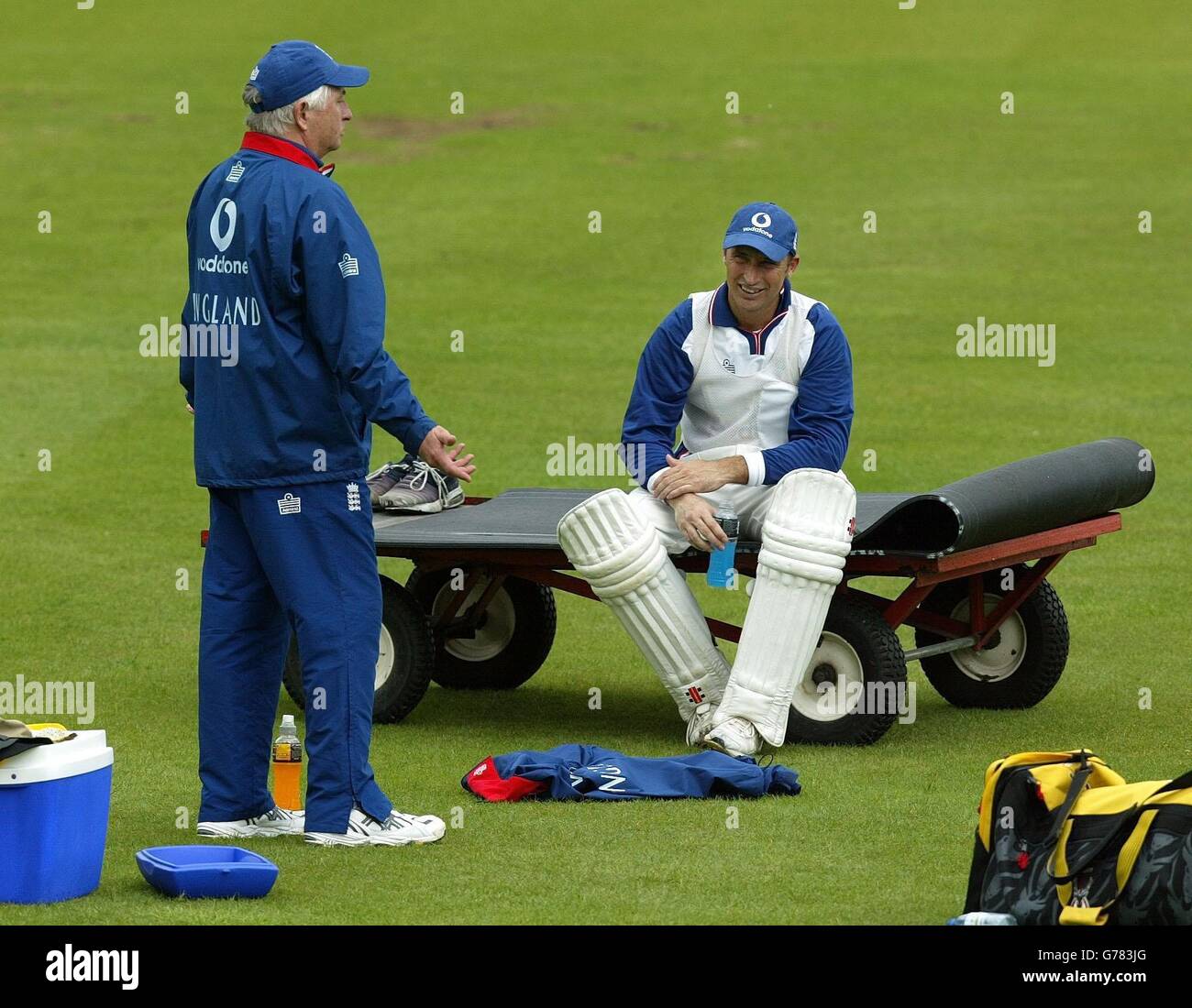 England Practice at Lords Stock Photo - Alamy