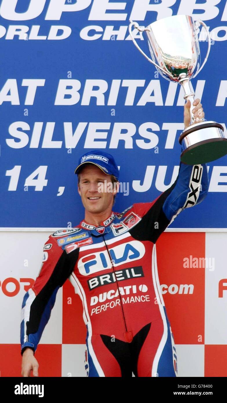 Motorbikes celebrating neil hodgson hi-res stock photography and images ...