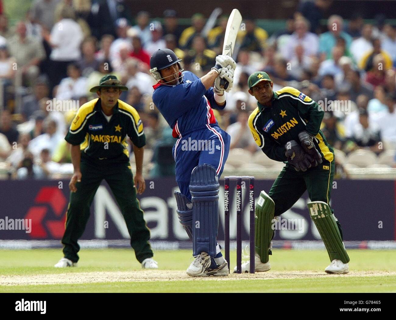 Cricket action branding perimeter board hi-res stock photography and ...