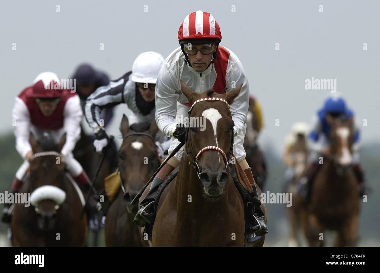 Roayl Ascot - Gary Stevens. Gary Stevens has the finish in his sights ...