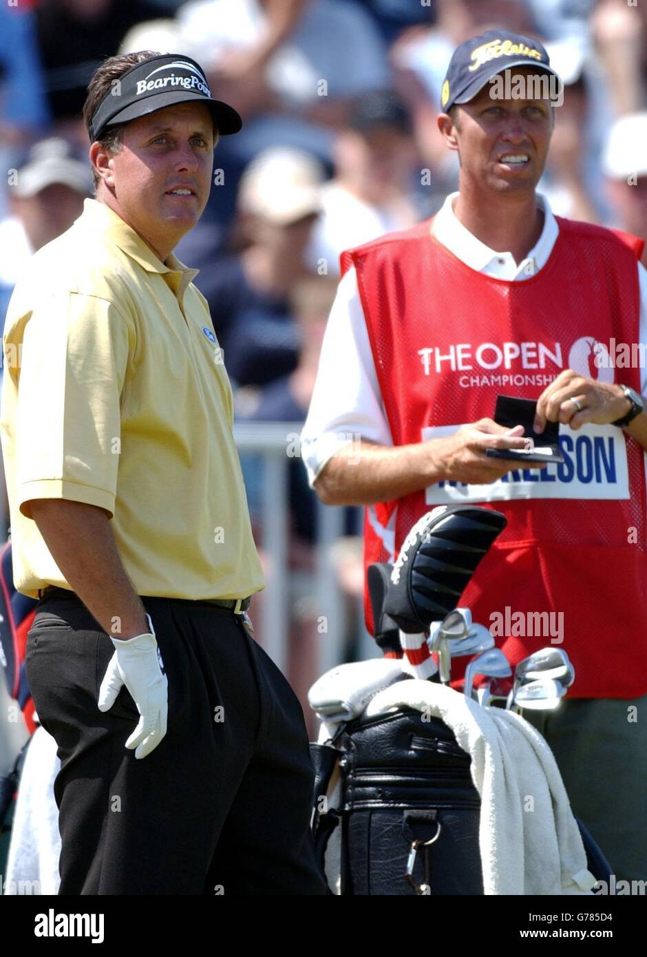 Phil Mickelson The Open Stock Photo - Alamy