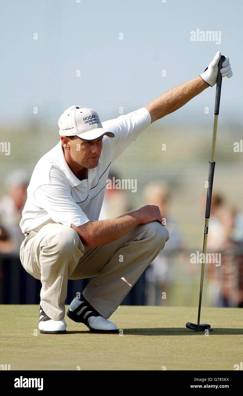 Mark Roe The Open Stock Photo - Alamy