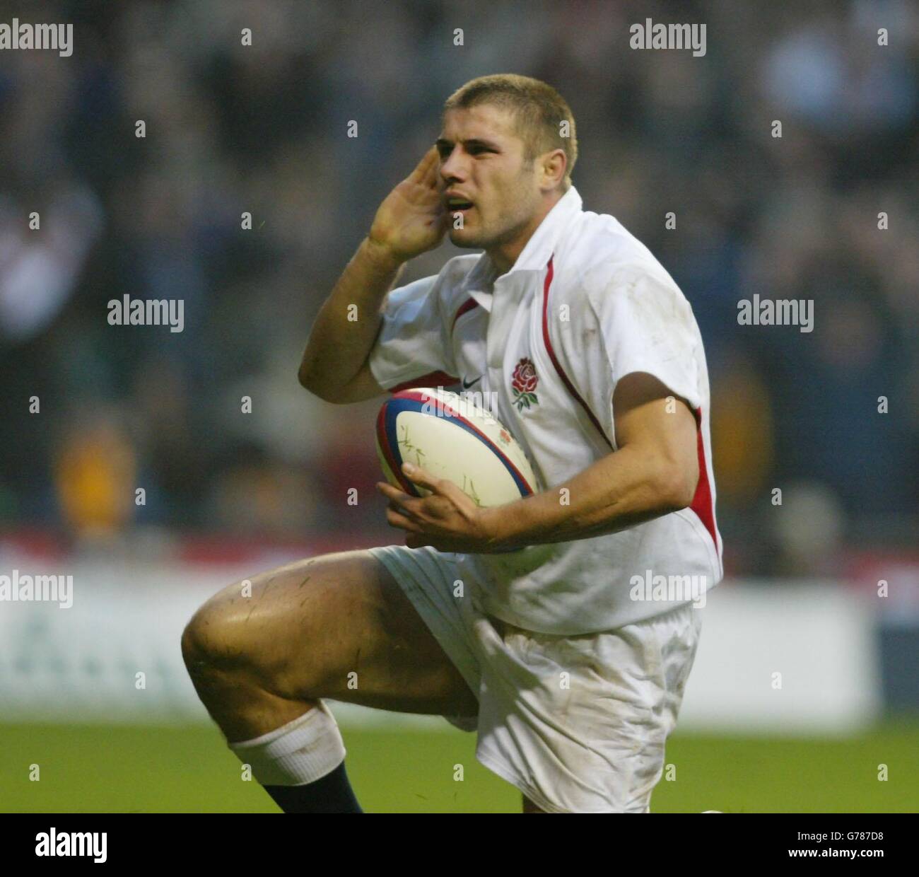 Sport rugby union action celebrating ben cohen hi-res stock photography ...