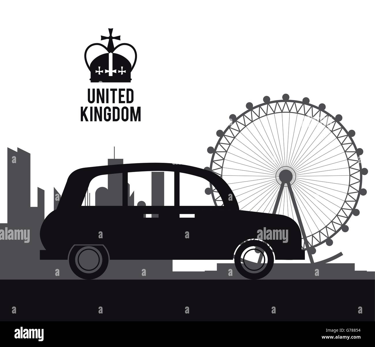 British landscape image Stock Vector Images - Alamy