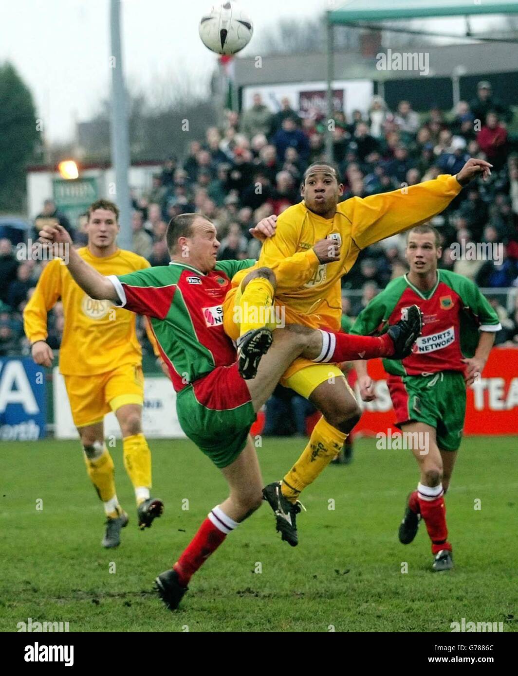 Harrogate Railway v Bristol City Stock Photo - Alamy
