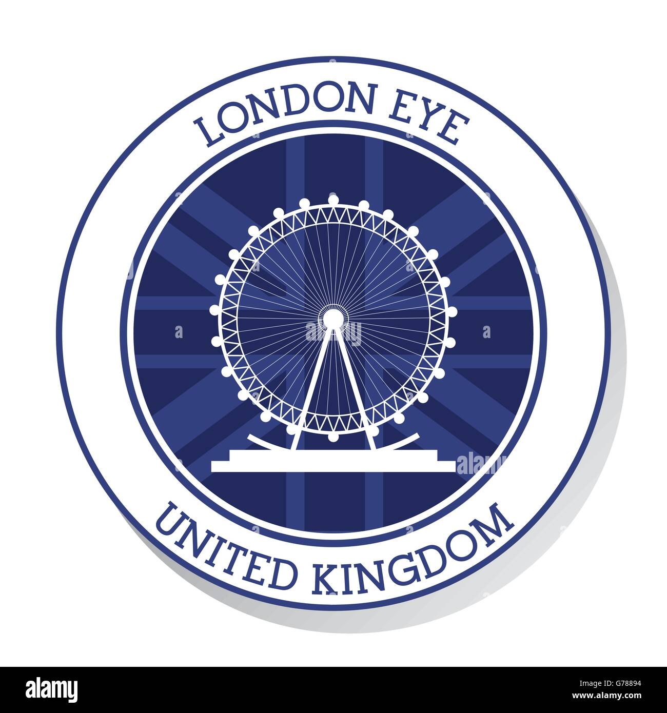 Image of the london eye Cut Out Stock Images & Pictures - Alamy