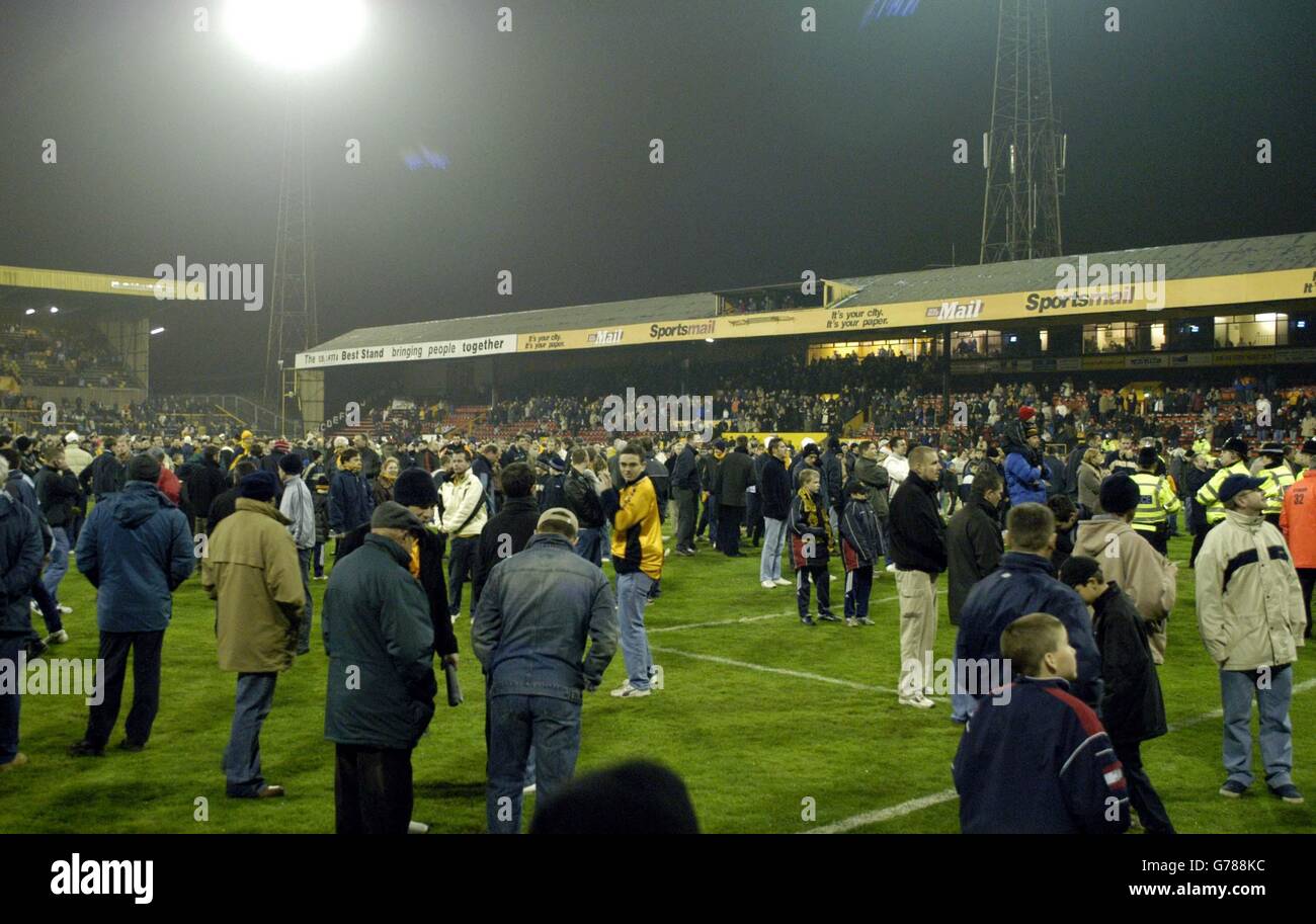Football Pitch Invasion High Resolution Stock Photography and Images ...