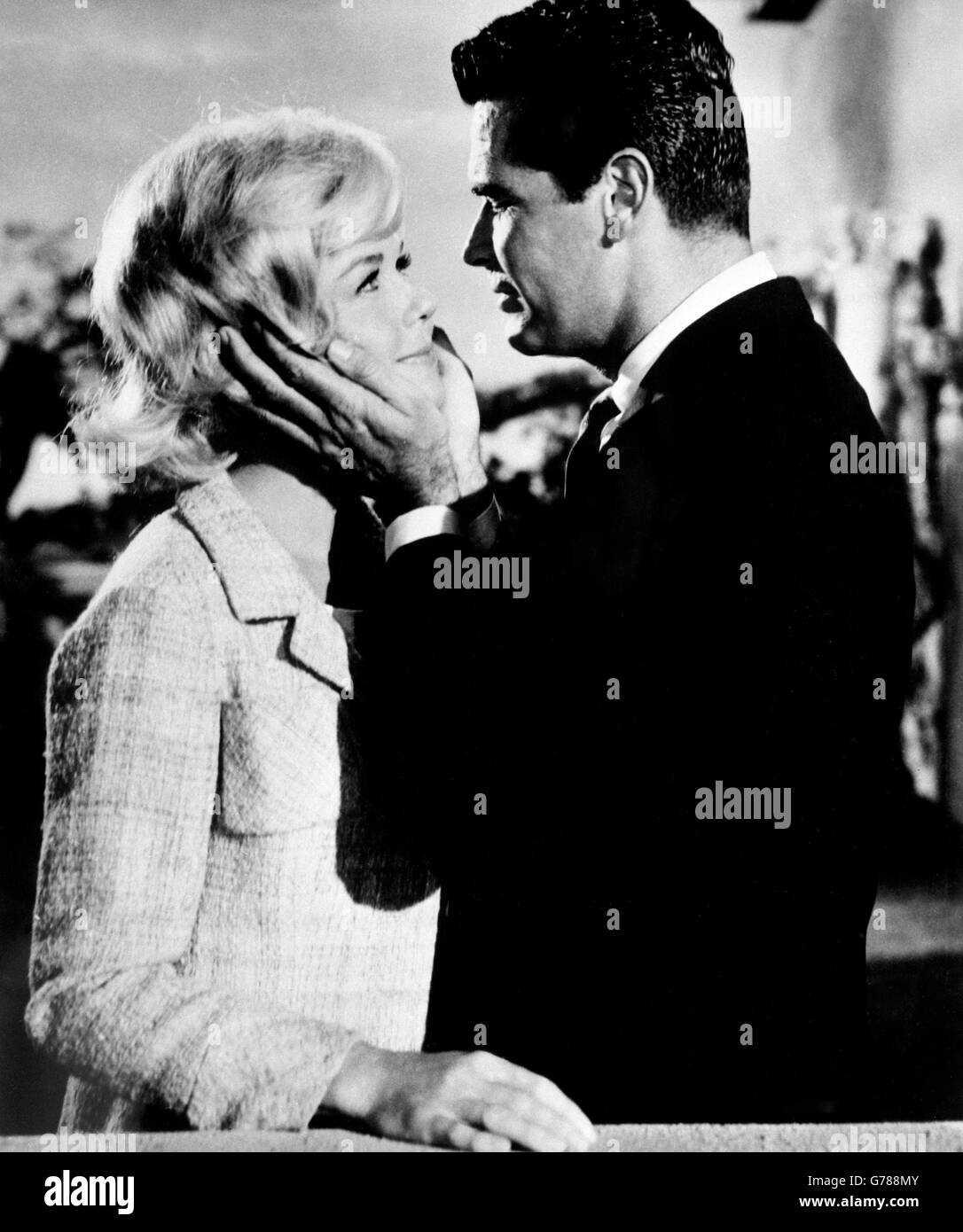 Doris day james garner move Black and White Stock Photos & Images - Alamy