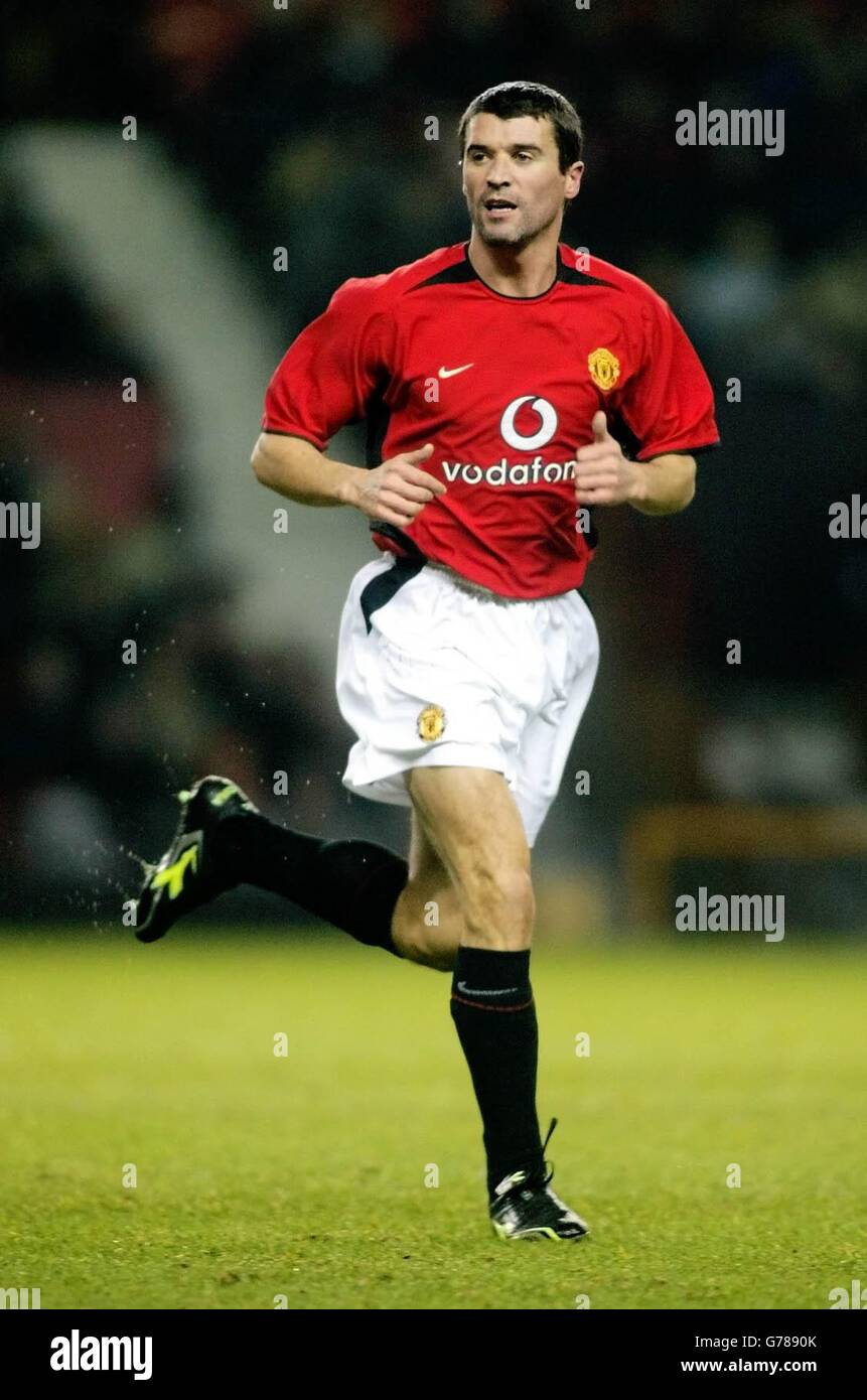 Manchester United's Roy Keane during their Barclaycard Premiership ...