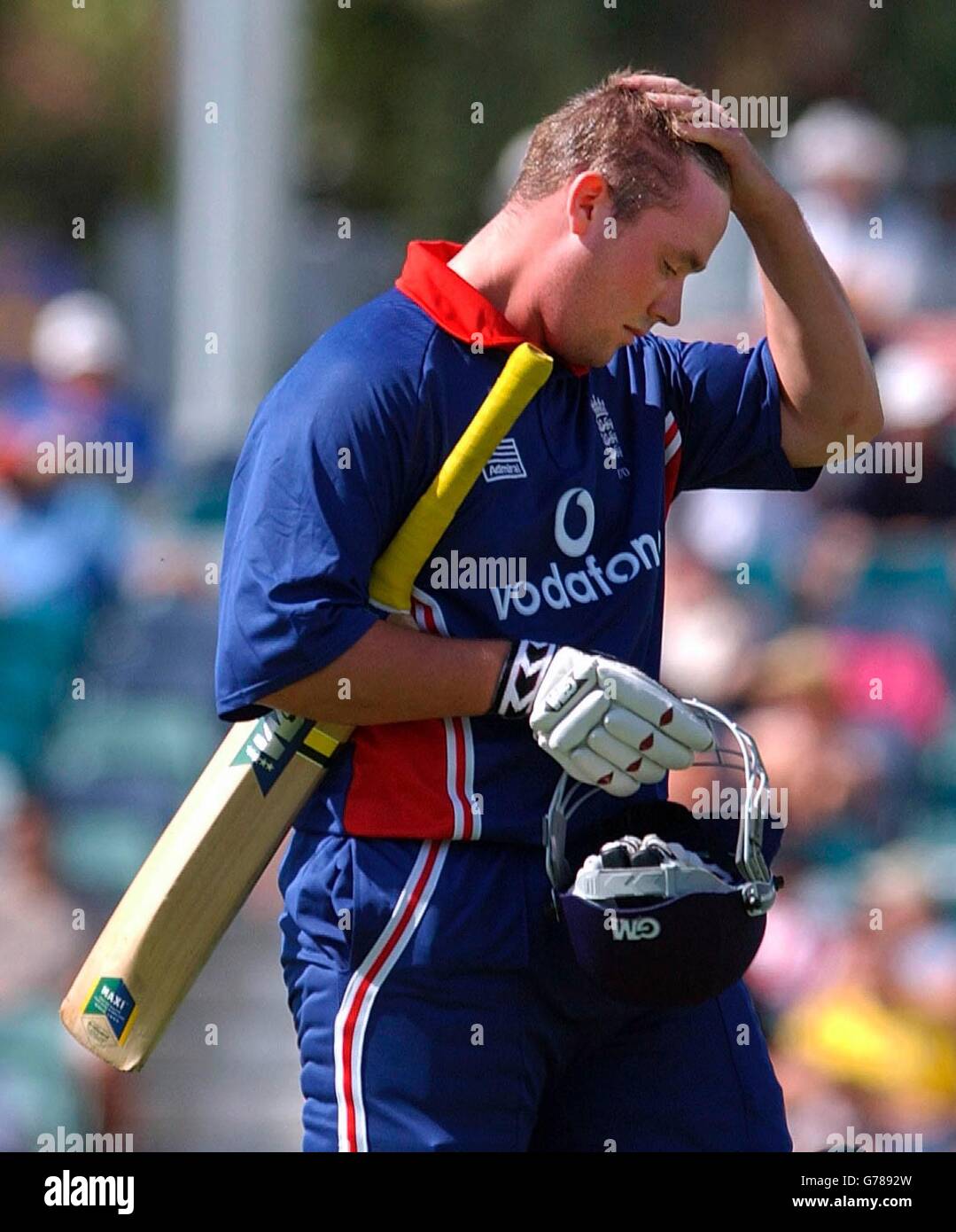 FOR EDITORIAL USE ONLY. NO COMMERCIAL USE England's Ian Blackwell ...