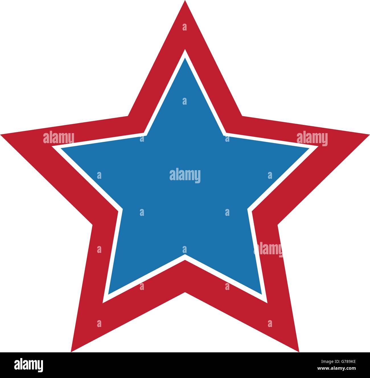 Set of Red White and Blue Stars Vector Stock Vector Image & Art - Alamy
