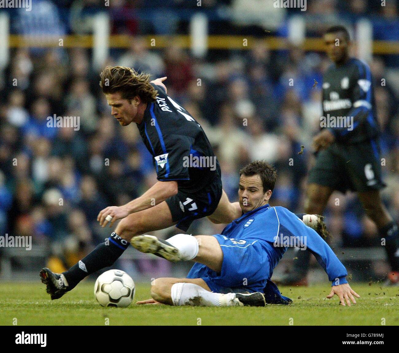 Football action emmanuel petit hi-res stock photography and images - Alamy