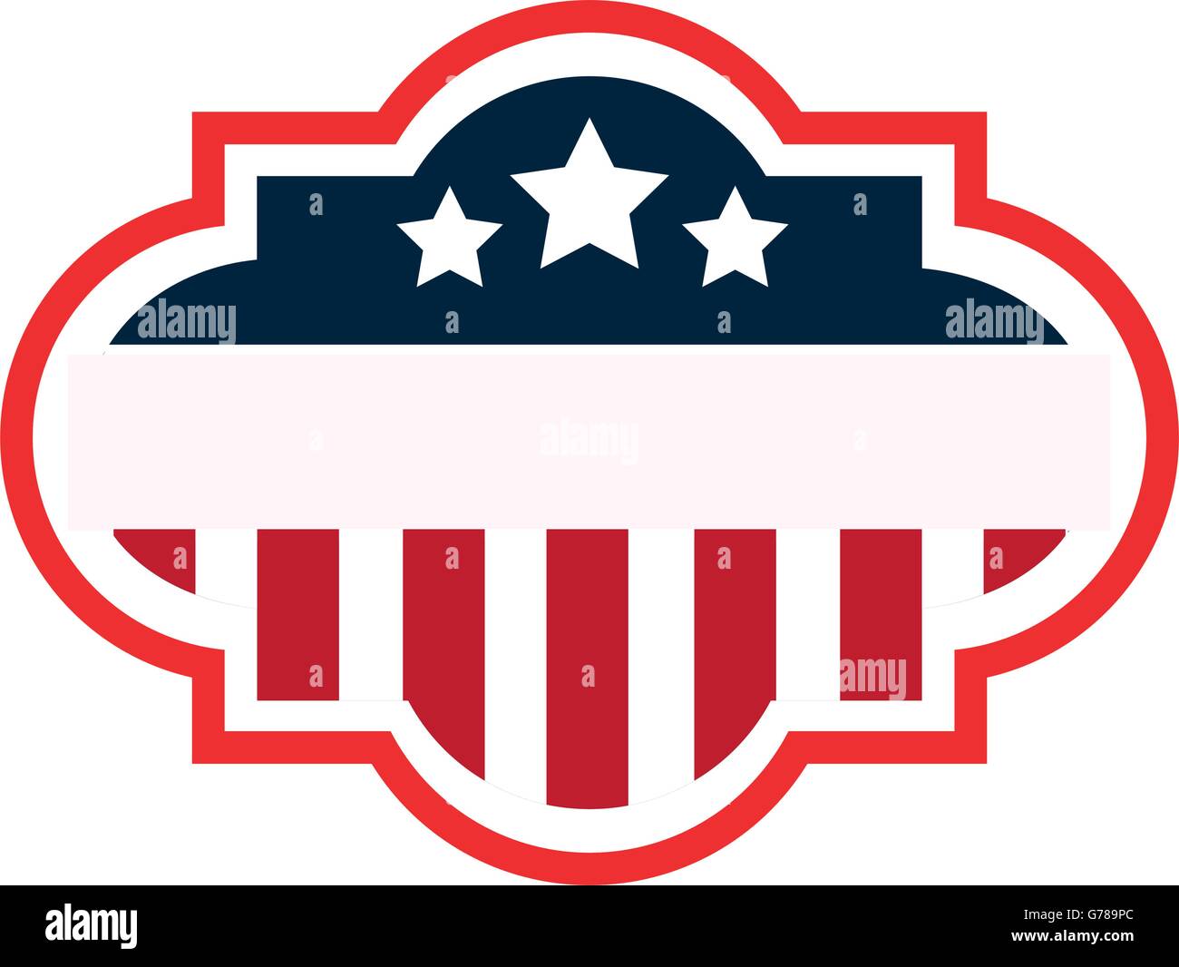 united states badge icon Stock Vector Image & Art - Alamy
