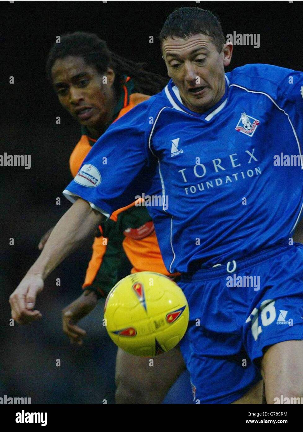Nationwide division two match oldhams boundary park ground hi-res stock ...