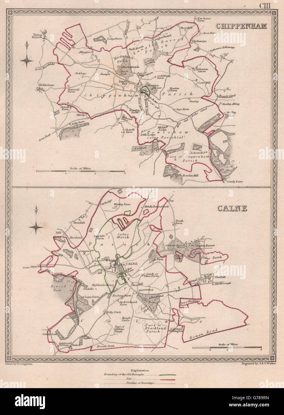 Chippenham Map High Resolution Stock Photography and Images - Alamy