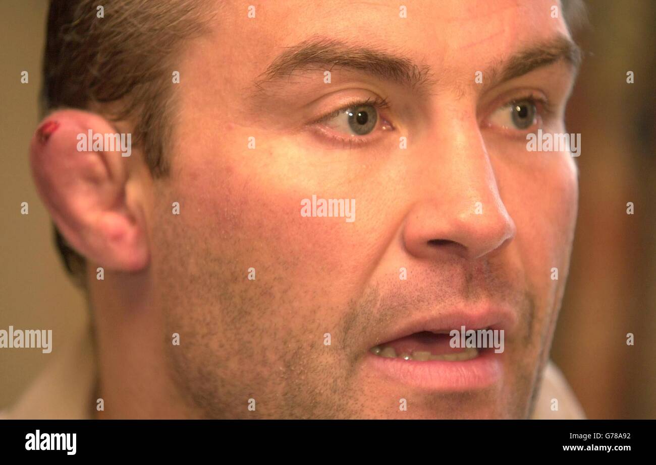 Forward Jason Leonard at the England training centre at Pennyhill Park ...