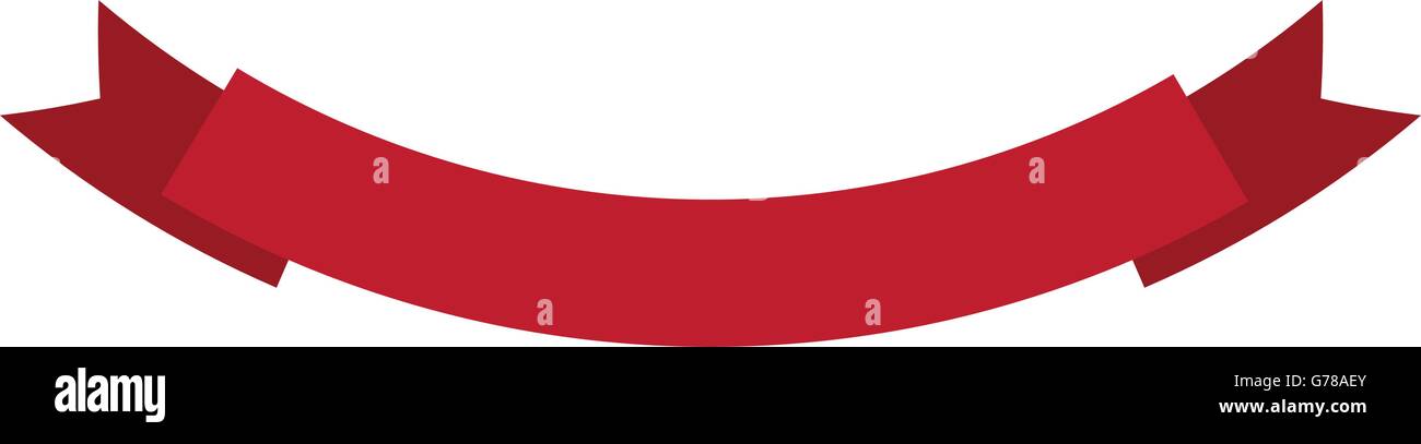 red banner icon Stock Vector Image & Art - Alamy
