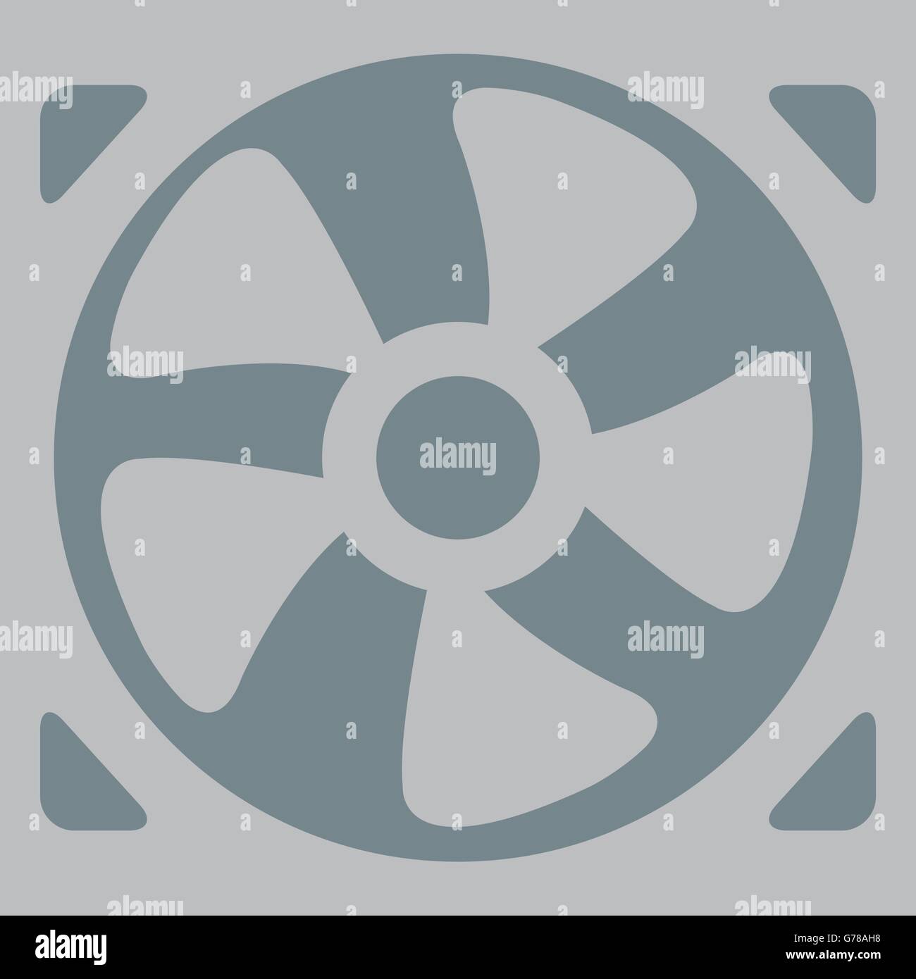 simple fan icon Stock Vector Image & Art - Alamy