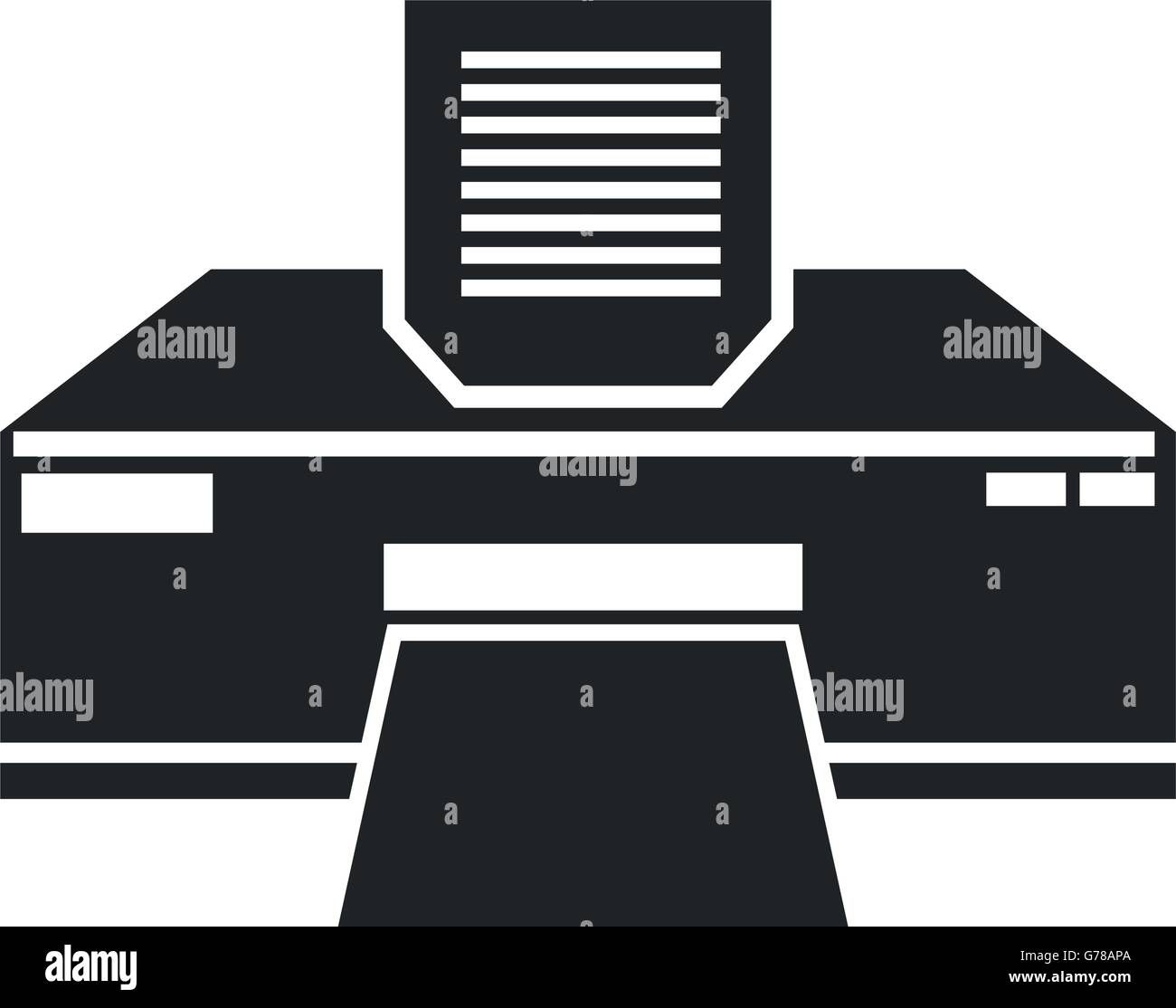 simple printer icon Stock Vector Image & Art - Alamy