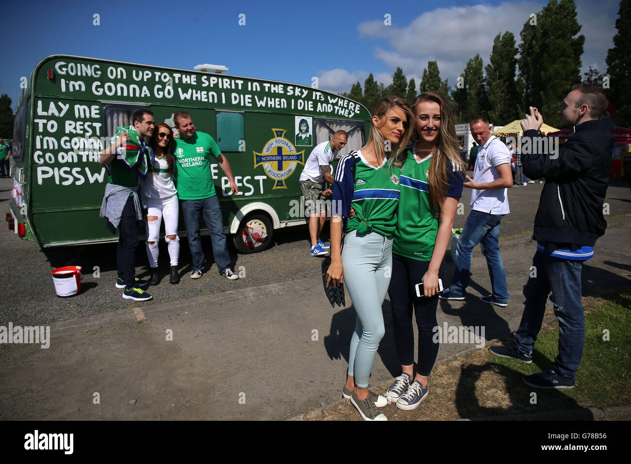 Boucher road playing fields hi-res stock photography and images - Alamy