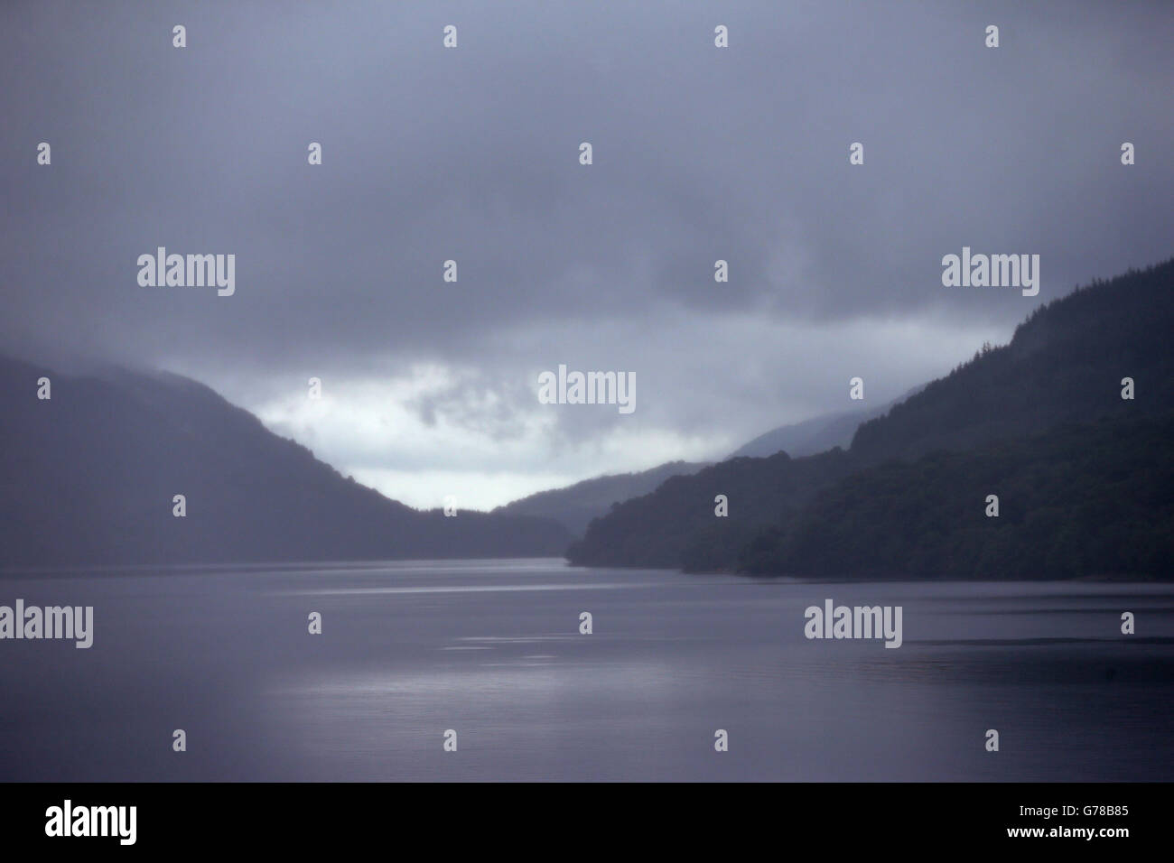 A view of loch lomond in inveruglas hi-res stock photography and images ...