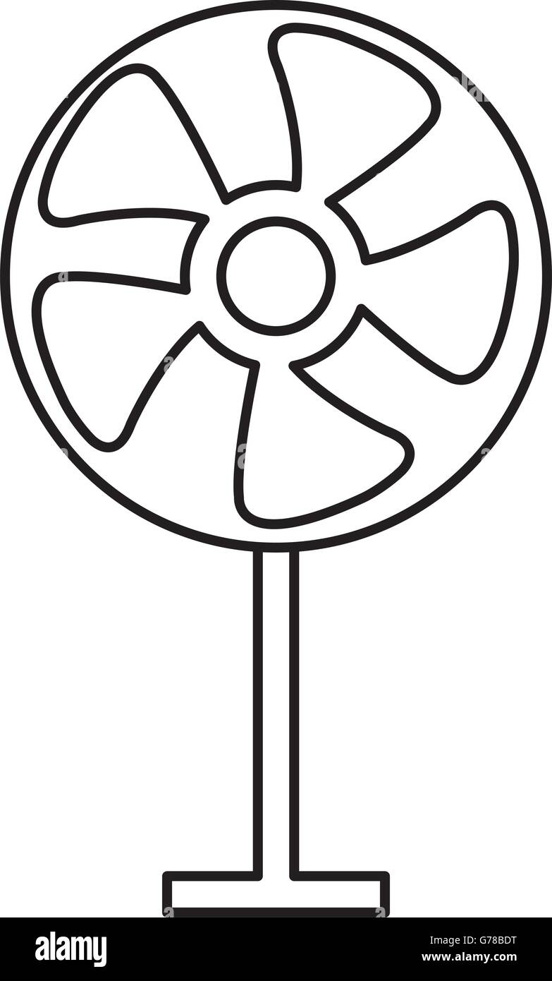 simple fan icon Stock Vector Image & Art - Alamy