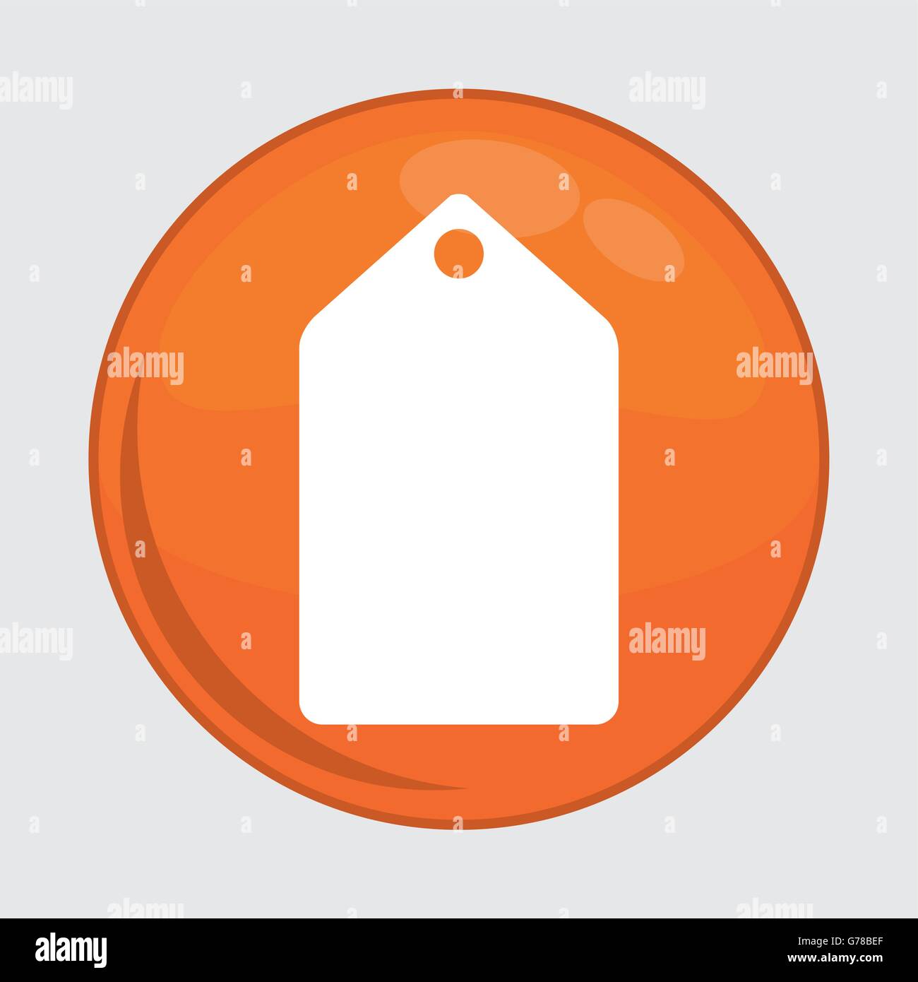 label button icon. Social media design. vector graphic Stock Vector ...