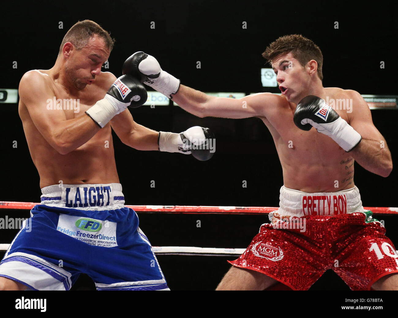 Boxing - Phones4U Arena - Manchester Stock Photo - Alamy