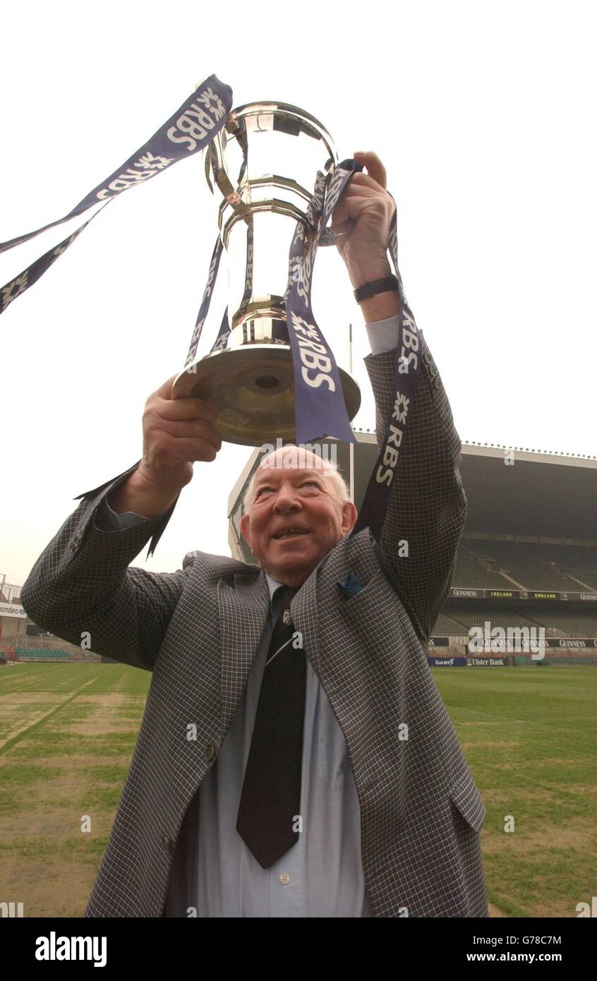 Karl Mullen captain of the last Irish grand slam winning team, in 1948 ...