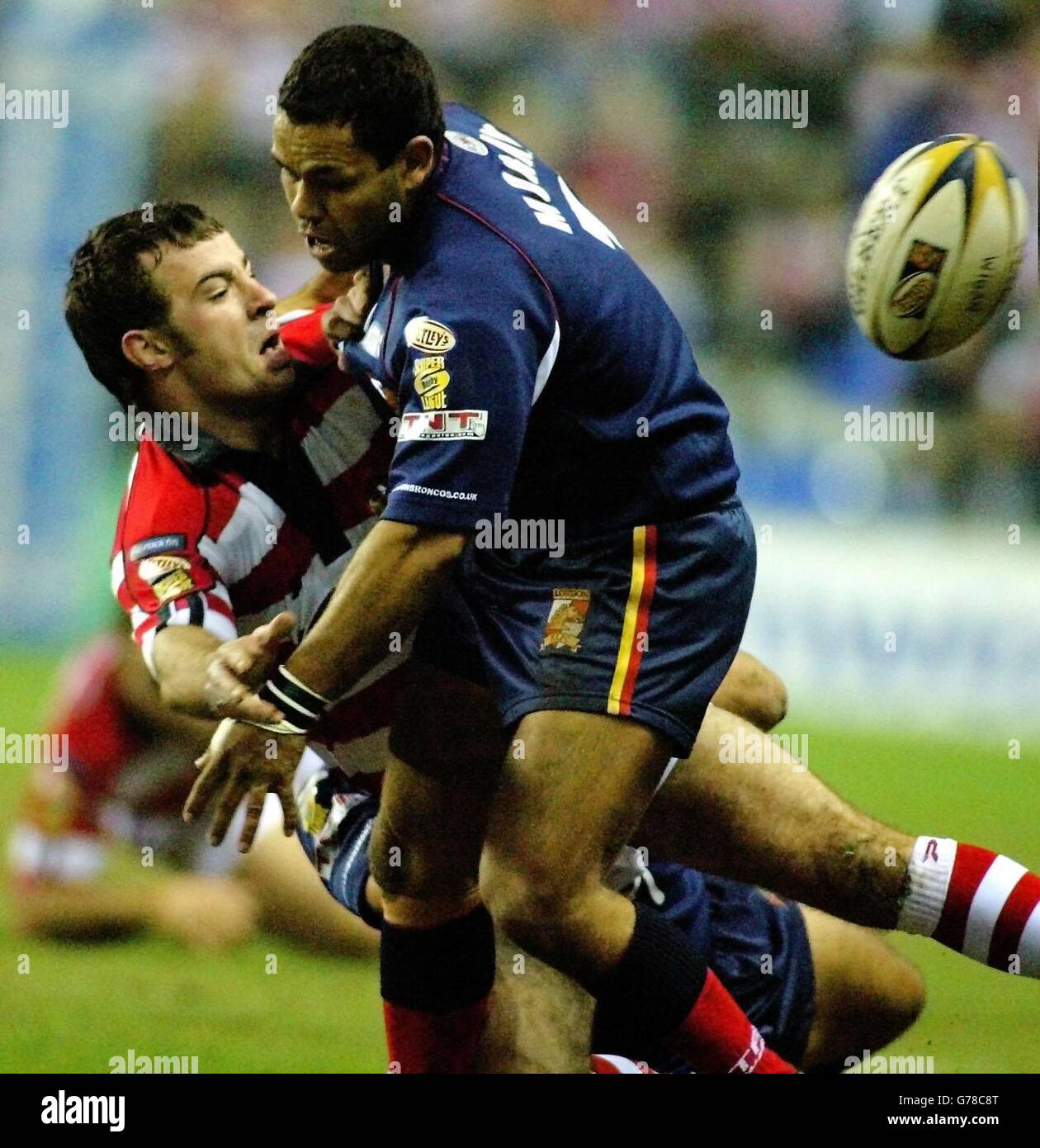 Wigan v London Stock Photo - Alamy