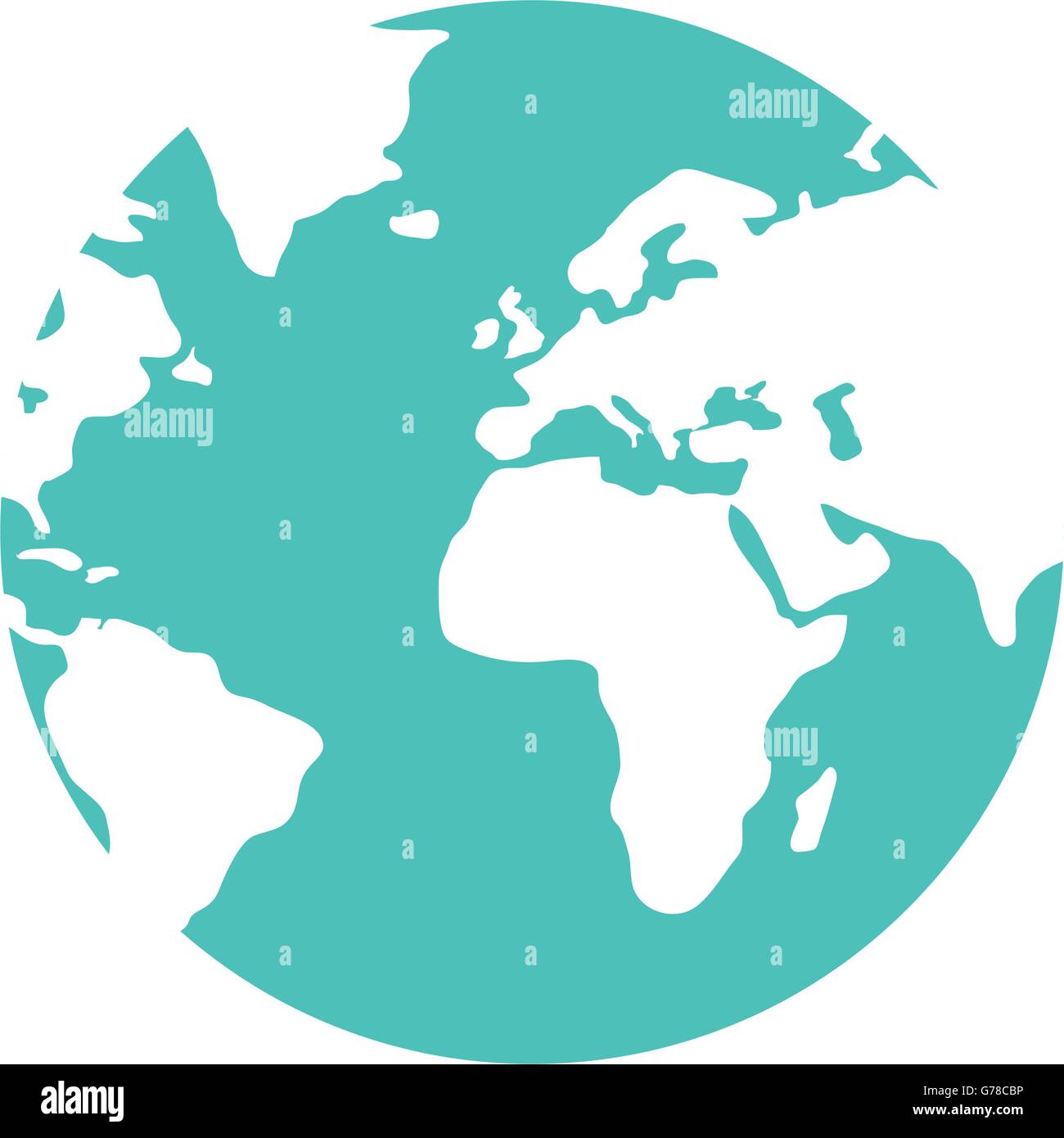 Earth icon. Planet design. Vector graphic Stock Vector Image & Art - Alamy